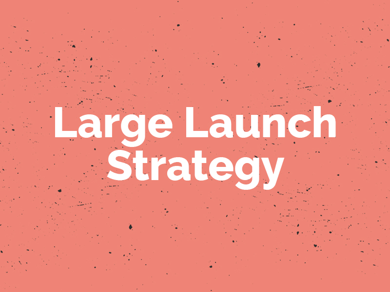 Large Launch Strategy - The Wesleyan Church